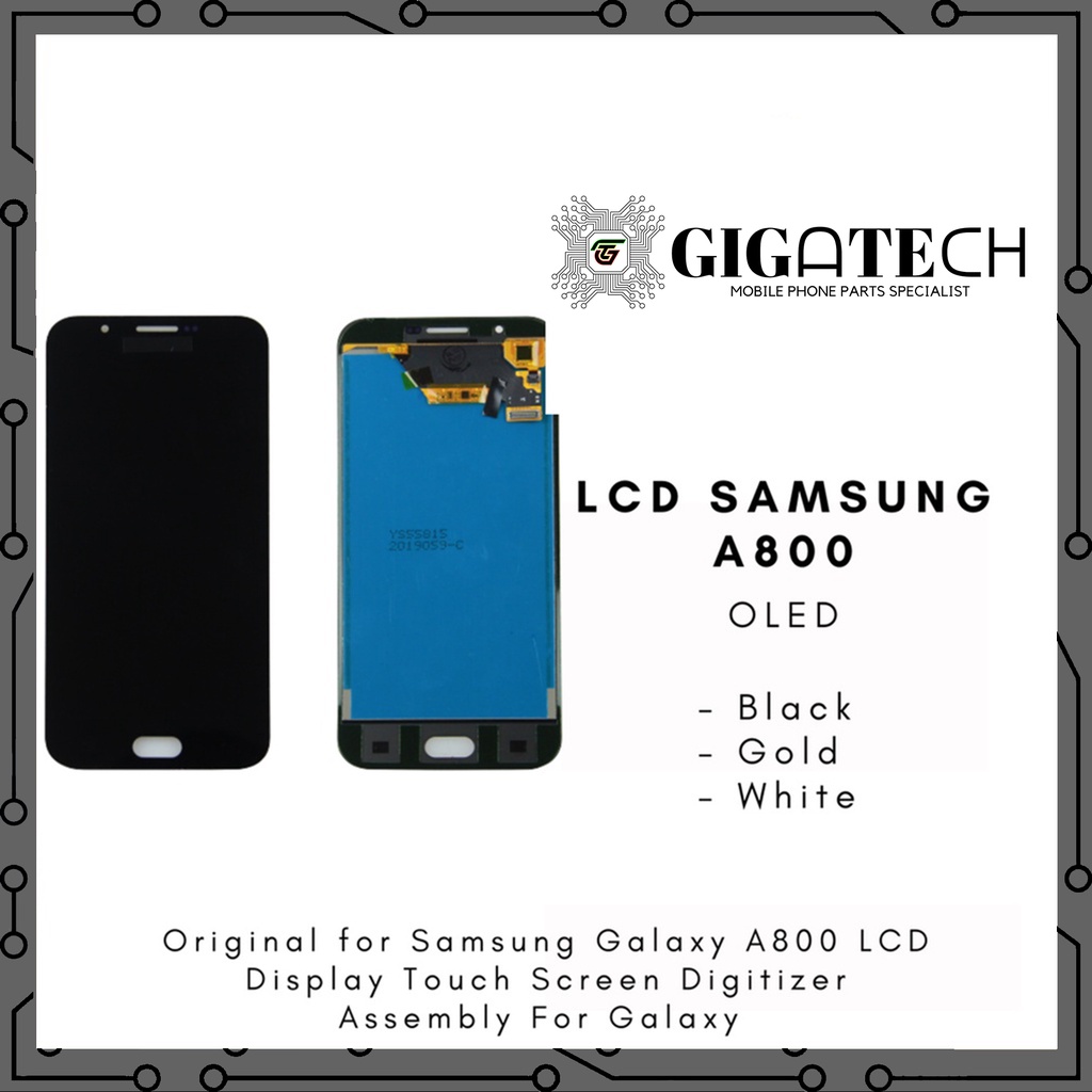 Jual LCD Samsung A8 A800F / LCD Samsung A8 Duos A800X OLED Original 100 ...