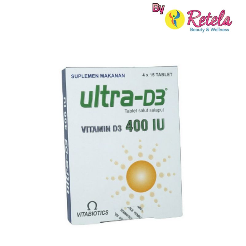 Jual ULTRA-D3 VIT D3 400 IU 60 TABLET | Shopee Indonesia