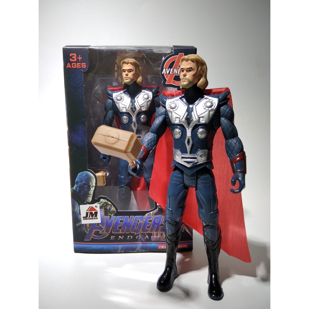 Jual Mainan Anak ACTION FIGURE MARVEL End Game Avenger 4 - THOR PALU ...