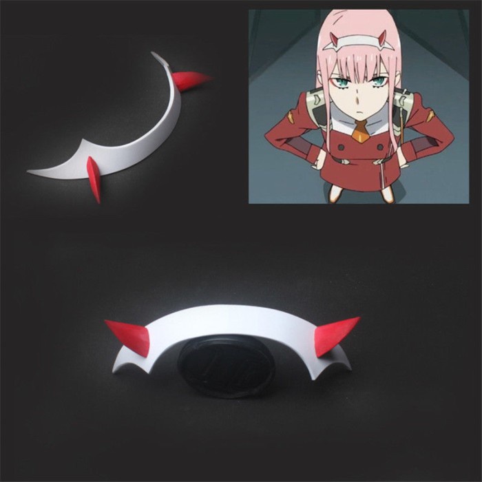 Jual Headband Zero Two Darling in the Franxx Bando Kepala Anime Cosplay ...