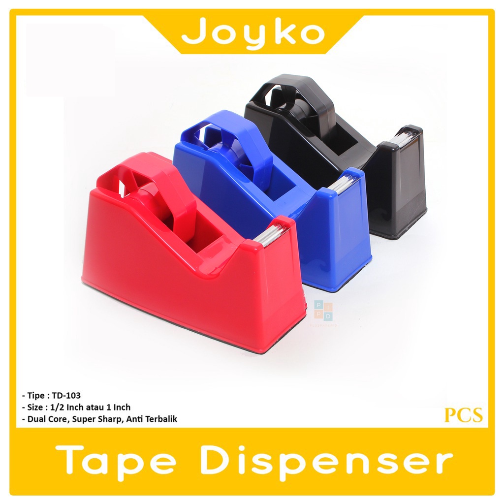 Jual JOYKO - Tape Dispenser TD-103 Pemotong Lakban - Pcs | Shopee Indonesia
