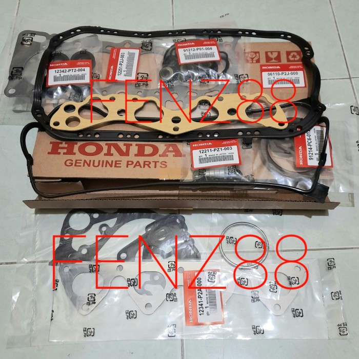 Jual paking full set gasket set honda city z / ferio D16 grafit | Shopee Indonesia