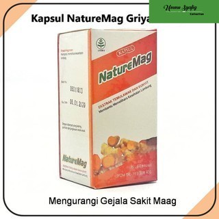 Jual NatureMag isi 60 kapsul Obat Maagh / asam lambung Herbal Alami ...