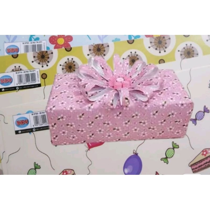 Jual KERTAS KADO SIDU UKURAN 64X49 CM CANTIK & LUCU | Shopee Indonesia