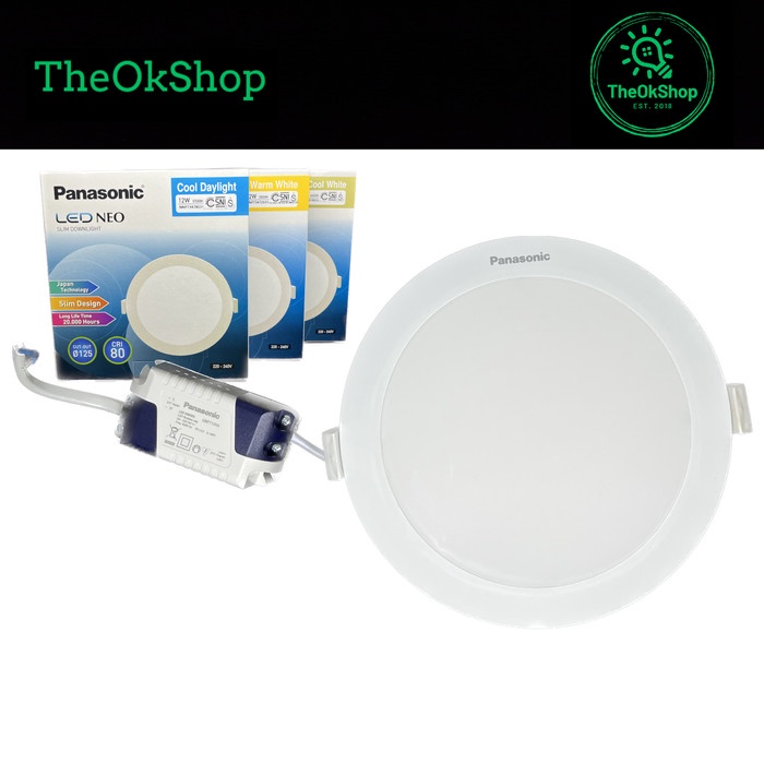 Jual Lampu Downlight LED Panel PANASONIC Neo Slim 12W 12 Watt IB Inbow | Shopee Indonesia