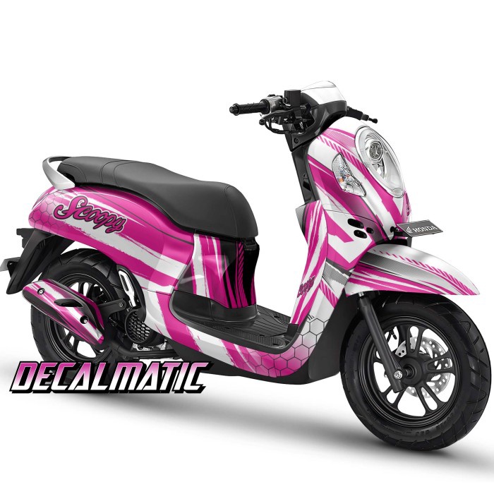 Jual Decal Full Body + Stiker Dashboard Scoopy Semua Tahun - grafis ...