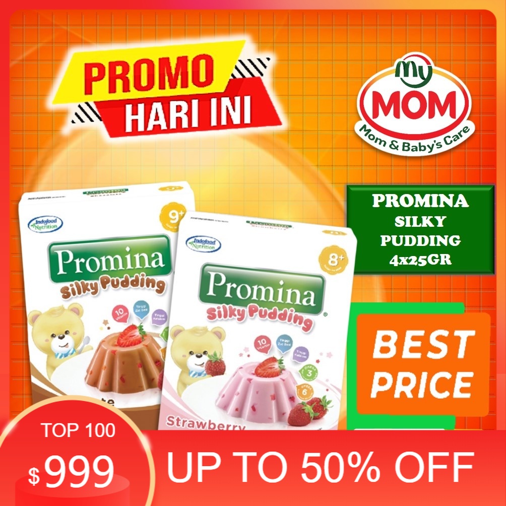 Jual Promina Silky Puding 100gr Usia 9 Bulan Ke Atas Anak Snack Cemilan ...