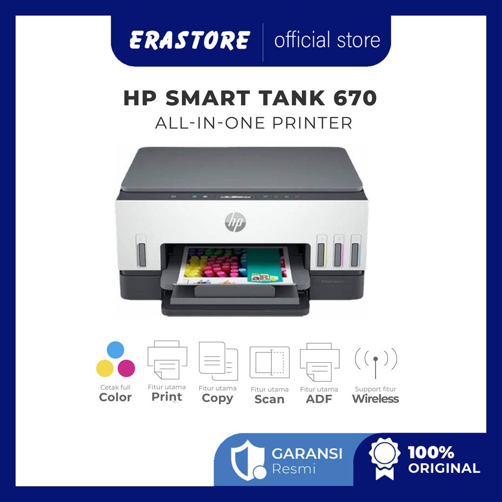 Jual HP Smart Tank 670 AIO All-in One | Shopee Indonesia