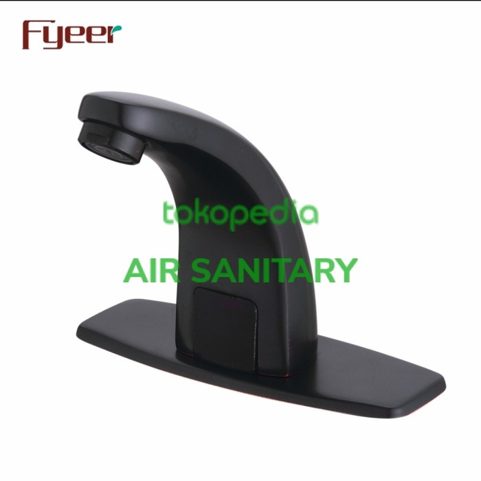 Jual keran kran wastafel sensor hitam/kran sensor/kran wastafel ...