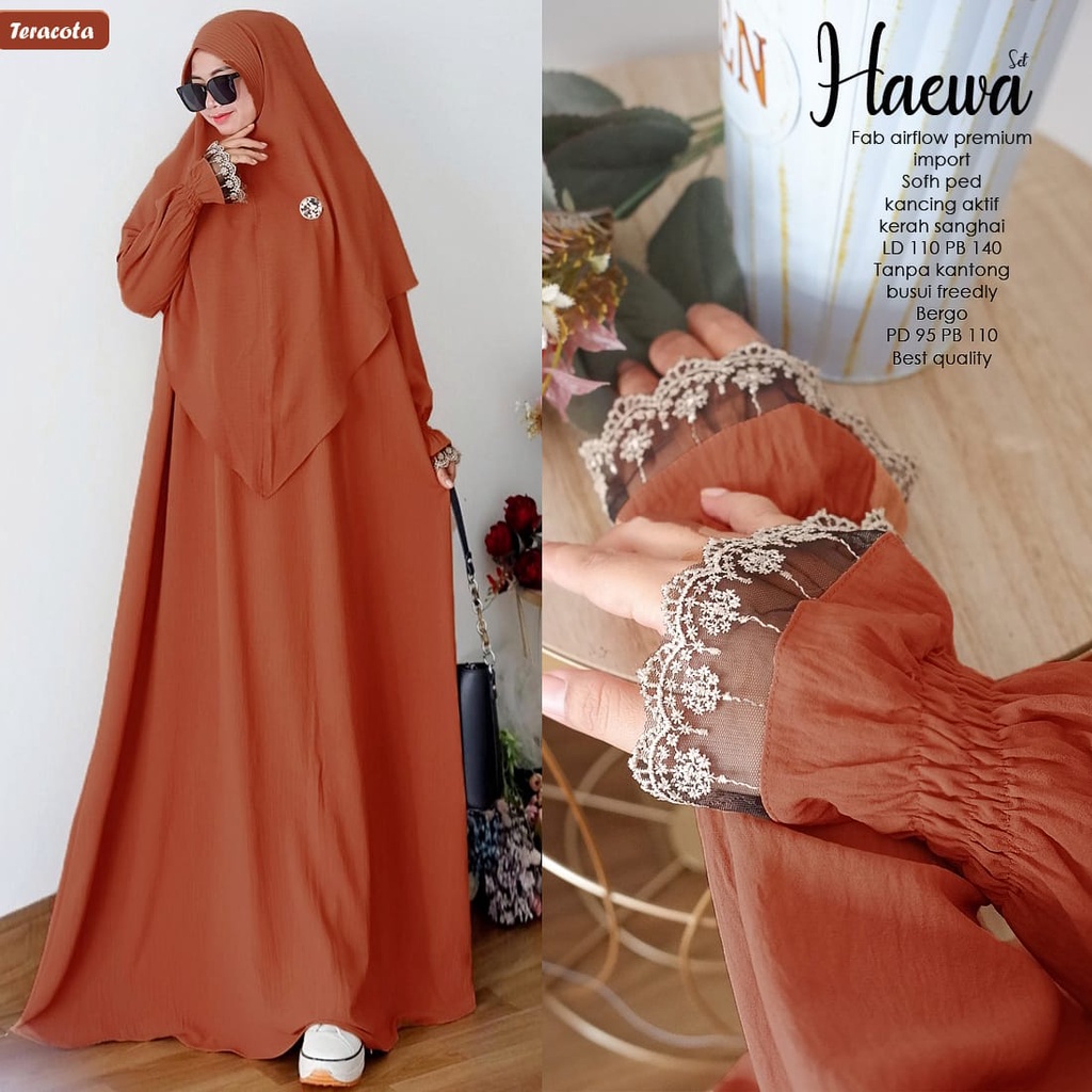 Jual MODEL GAMIS PREMIUM TERBARU HAEWA GAMIS | LONG DRESS PREMIUM ...