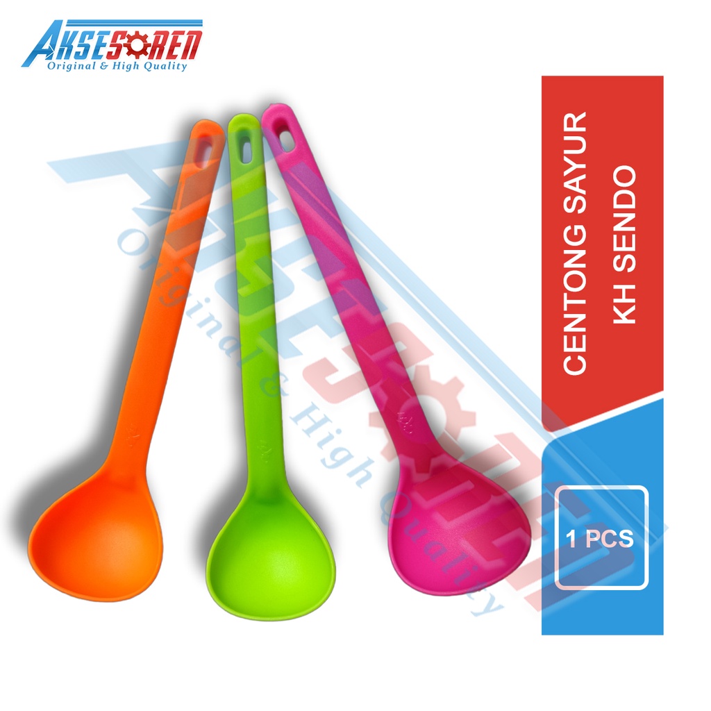 Jual Aksesoren Centong Sayur Plastik KH Sendo [1 Pcs] / Sendok Sayur ...