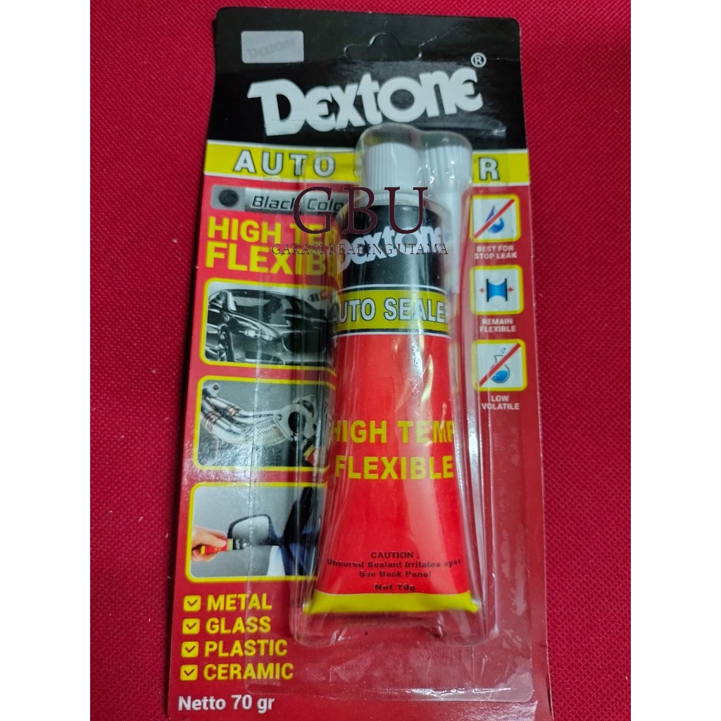 Jual lem Dextone auto Sealer 70gr ( hitam ) | Shopee Indonesia