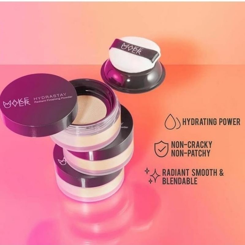 Jual Make Over Hydrastay Radiant Finishing Powder, 8 g - Bedak Tabur ...