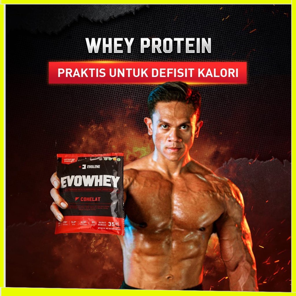 Jual Evowhey SACHET - Suplemen Fitness - Suplemen Workout Evolen ...