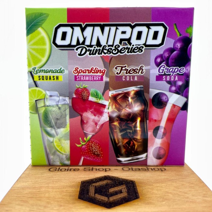 Jual SALT - Omnipod DRINK Series 4x15ml 12mg Omnilab Liquid Pods ...