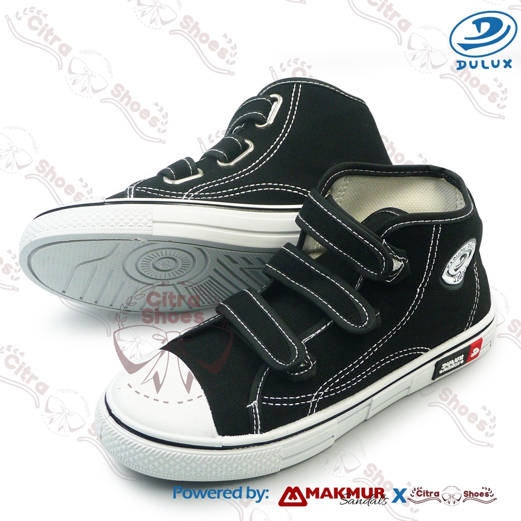 Jual Citra Shoes Sepatu Warna Hitam Putih Uk 30 - 34 / Sepatu Sneakers ...
