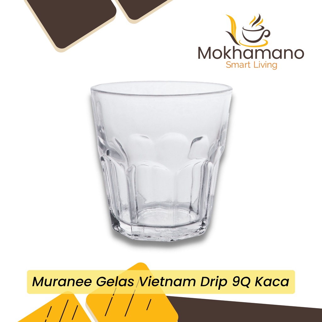 Jual Muranee Gelas Kaca Tea & Coffee Vietnam Drip Glass Size 9Q 220ml ...