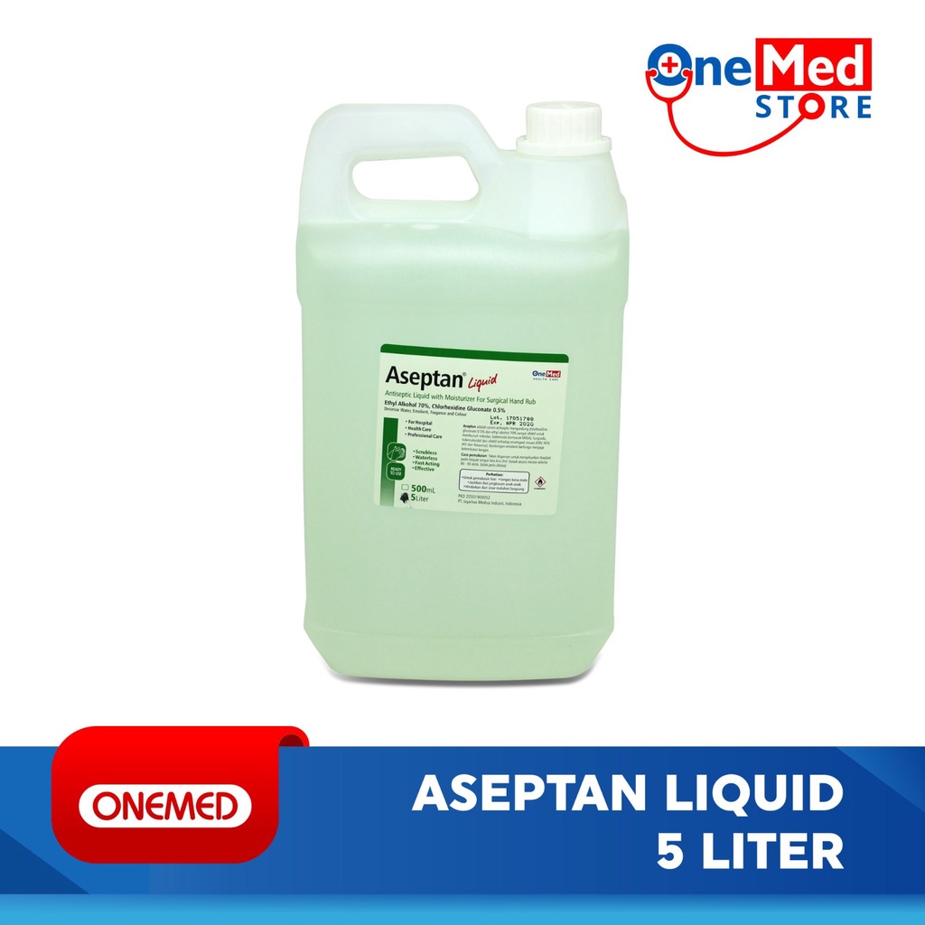 Jual Aseptan Liquid Refill 5 liter OP | Shopee Indonesia