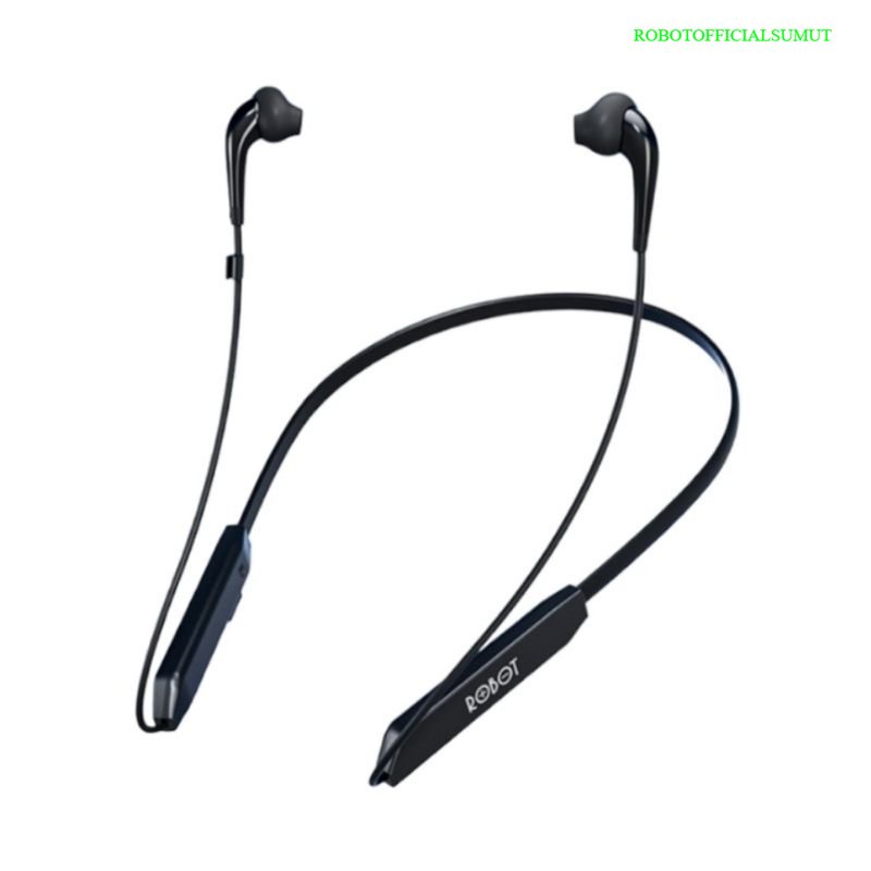 Jual Robot Spirit N30 Headset Bluetooth 5.3 Neckband Earphone Original ...