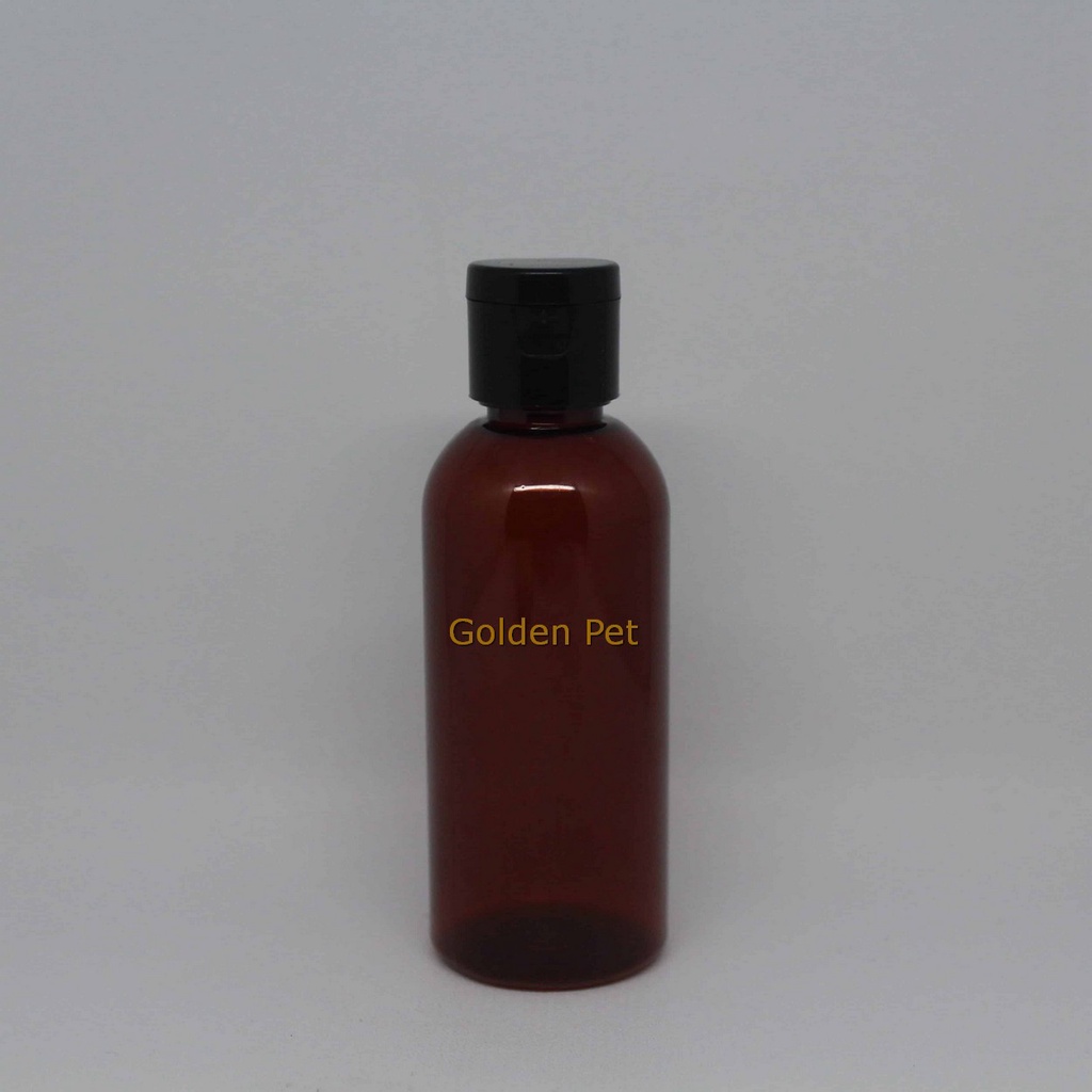 Jual Botol Pet 60 Ml Br Coklat Tutup Fliptop Standar / Botol Pet / Botol Kosmetik BR PET / Botol ...
