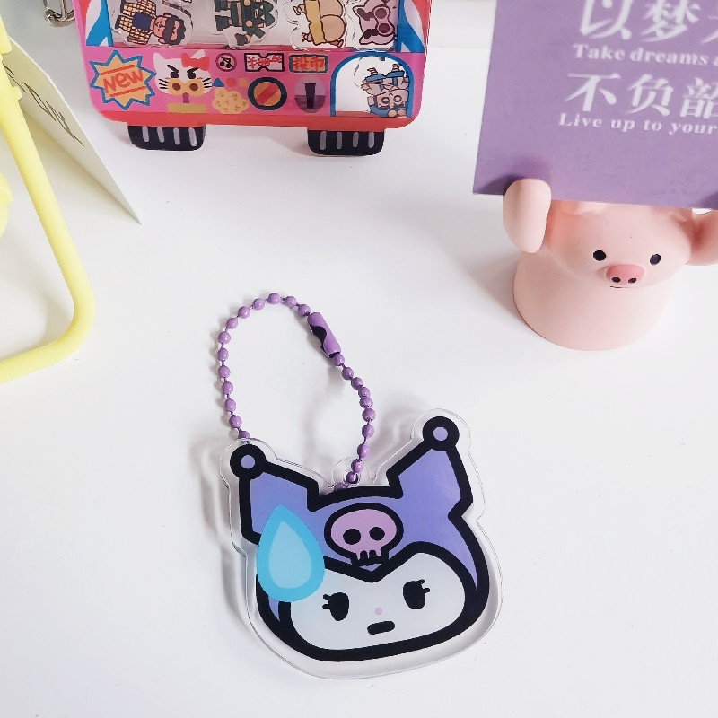 Jual [HARU] Sanrio Character Keychain Gantungan Kunci Akrilik Desain ...