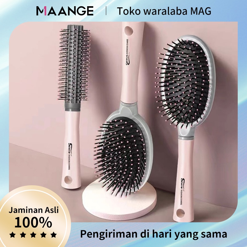 Jual MAANGE Sisir Rambut Wanita Sikat Anti Kusut Sisir Comb Hair Brush ...