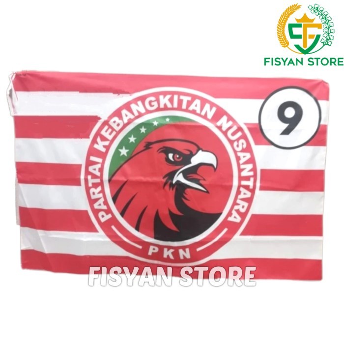 Jual Bendera Partai Kebangkitan Nusantara | Bendera PKN 150 x 225 CM ...