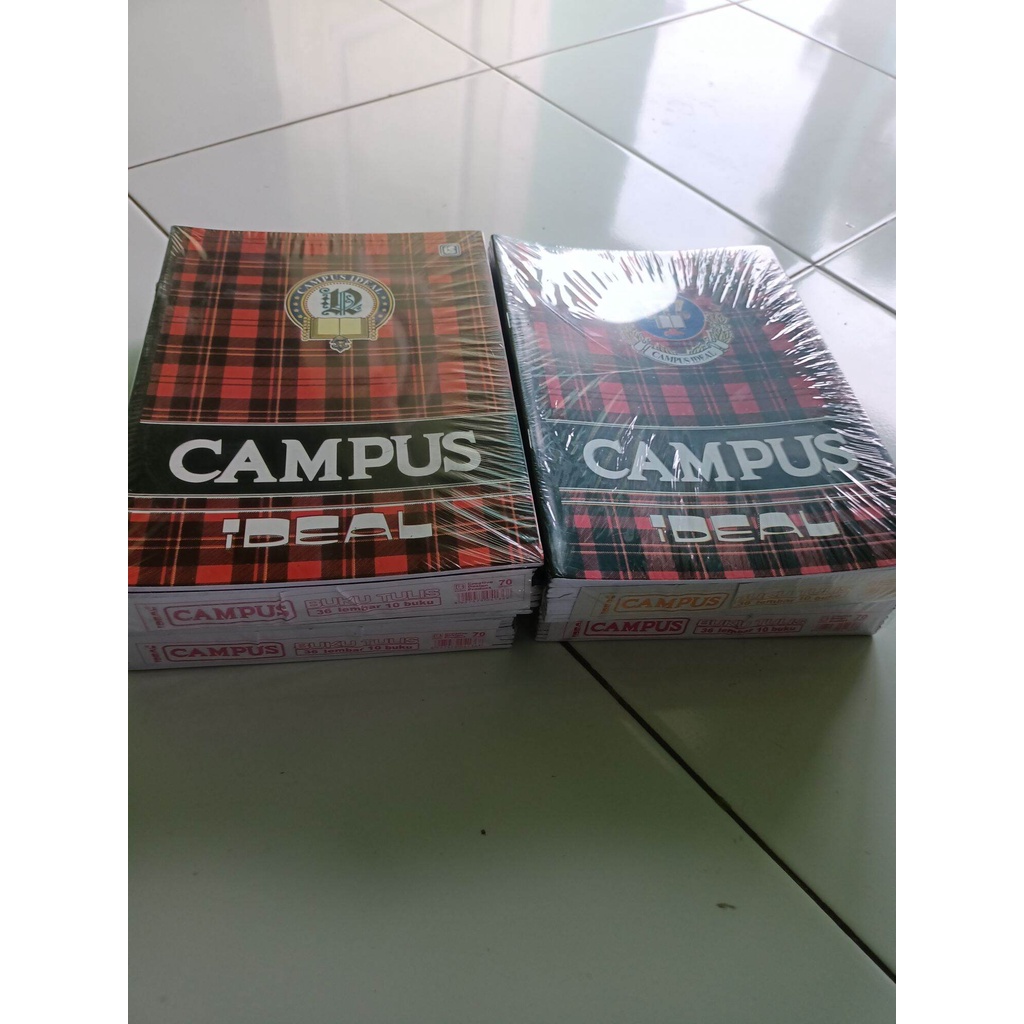Jual BUKU TULIS MURAH//BUKU TULIS CAMPUS IDEAL ISI 36 LEMBAR//1 PAk isi ...