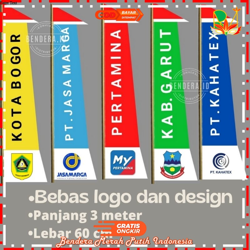 Jual BENDERA UMBUL UMBUL COSTUME PREE DESIGN DAN LOGO Bendera Agustus kemerdekaan | Shopee Indonesia