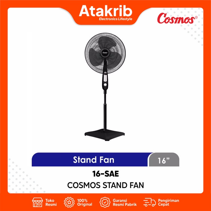Jual COSMOS STAND FAN 16-SAE / 16 SAE ( 16 Inch ) | Shopee Indonesia