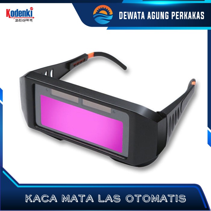 Jual Kaca Mata Las Otomatis Gelap Auto Dark Kacamata Las Welding Glass ...