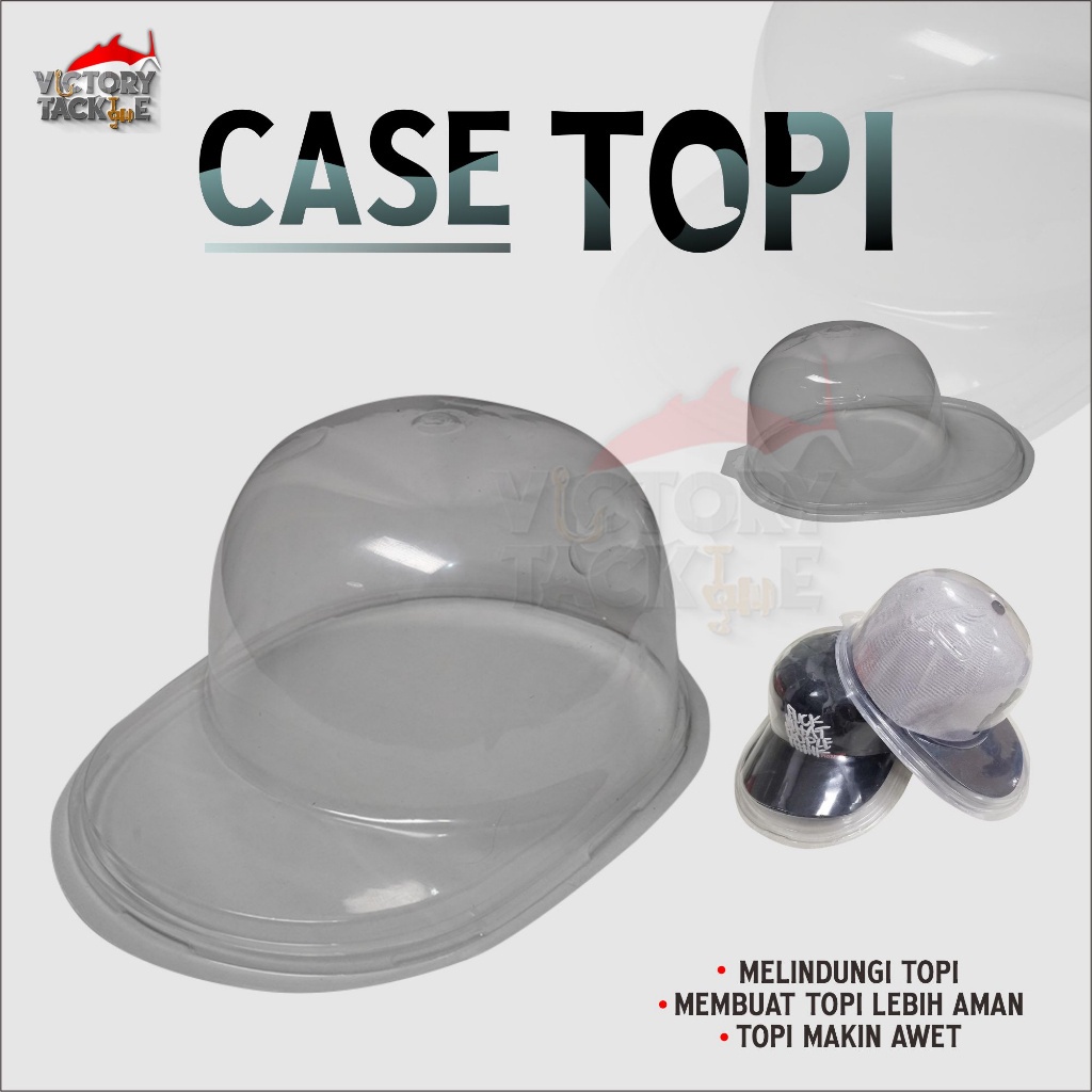 Jual Case Topi CURVE FLAT / Cover Topi / Pelindung Topi CLEAR | Shopee ...