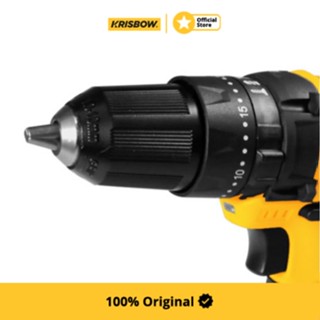 Jual Krisbow Bor Listrik Cordless Impact Drill 10 mm 12V | Shopee Indonesia