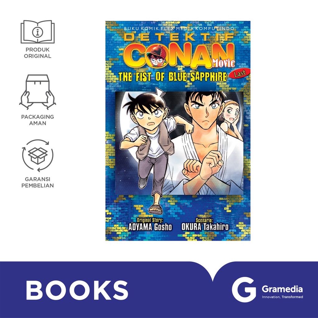 Jual Detektif Conan The Movie The Fist of Blue Sapphire 02 (Aoyama Gosho) | Shopee Indonesia