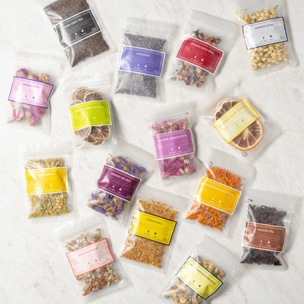 Jual All Variant 10 Gram Tea Tisane Dried Fruit Herbs Organik Premium ...