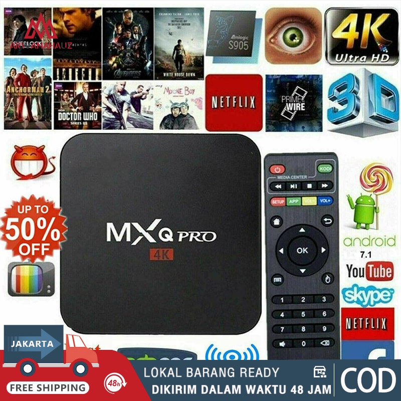 Jual Android TV Box MXQ Pro 5G 1G+8G / Smart TV 4K Ultra HD MXQ PRO 4K 5G | Shopee Indonesia