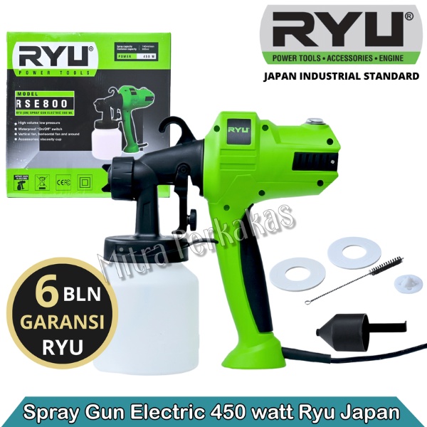 Jual RYU RSE 800 Mesin Semprot Listrik HVLV Spray Gun Electric By ...