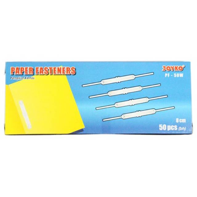 Jual Acco Fasteners Paper Fastener Joyko Putih | Shopee Indonesia