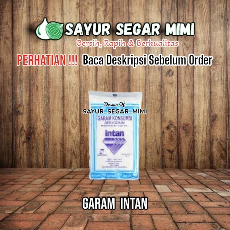 Jual Garam Intan Halus & Kasar - Sᴀʏᴜʀ Sᴇɢᴀʀ ♏ɪᴍɪ | Shopee Indonesia