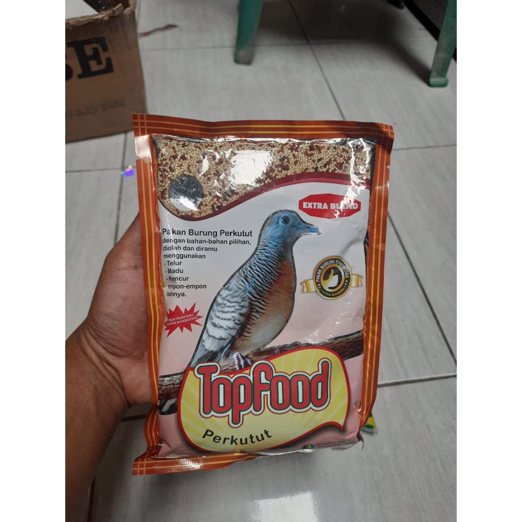 Jual JUAL TOPFOOD PERKUTUT EXTRA BLEND PAKAN BURUNG PERKUTUT RACIKAN ...