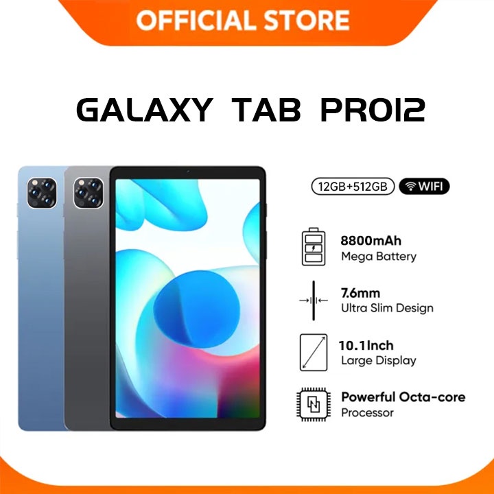 Jual Tablet baru Galaxy pro12 terbaru murah original hp tablets PC 10 ...