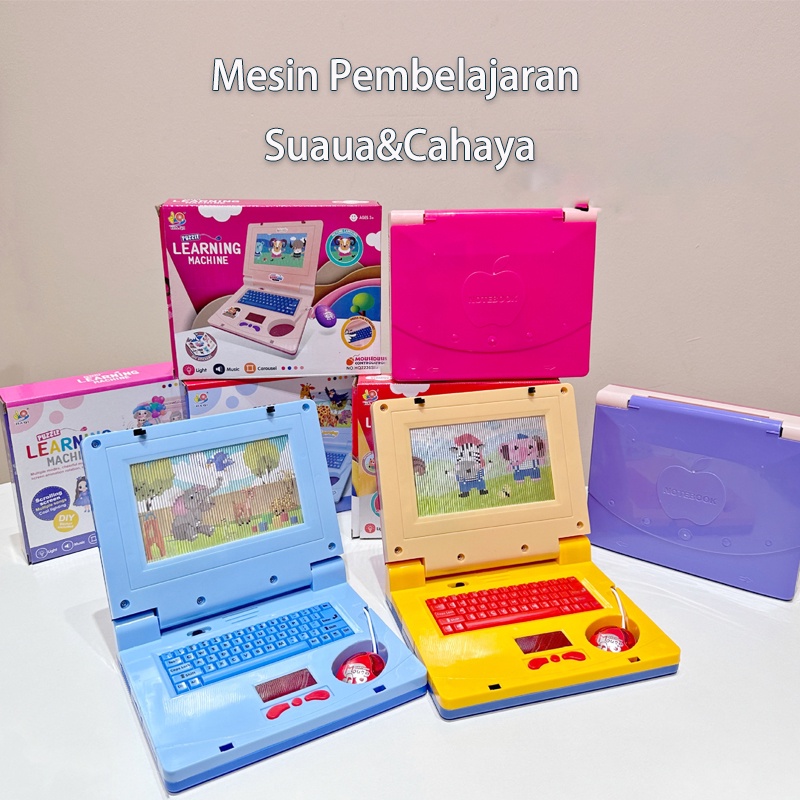 Jual Anak Alat Bantu Belajar Mainan Laptop Mainan Mini Learning Machine ...