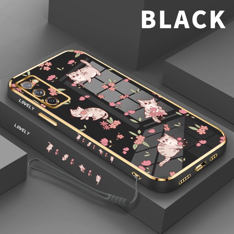 Jual Casing Realme 3pro 5i 6i 5s 6S 6pro Narzo 20A 50 5G 9i V13 30 4G 5G Cute cat Phone Case ...