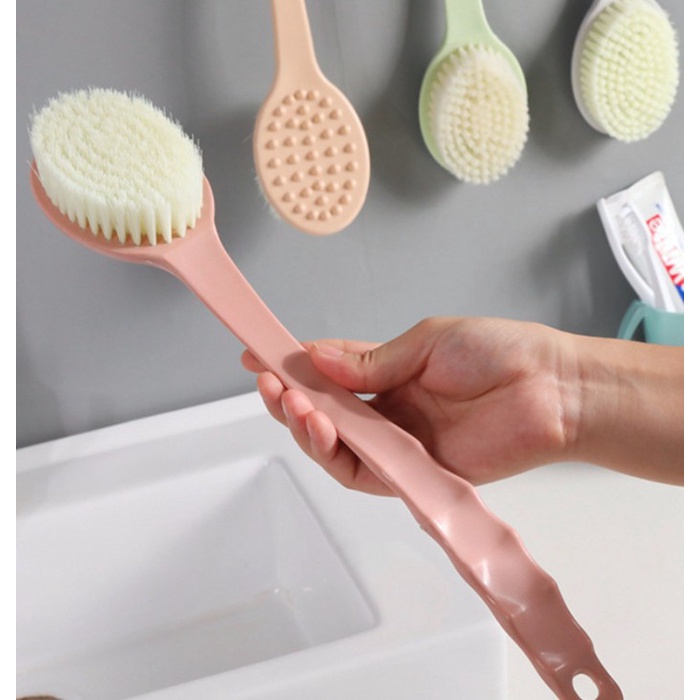 Jual Sikat Mandi Bulu Lembut Gagang Panjang Gosok Punggung | Shopee ...