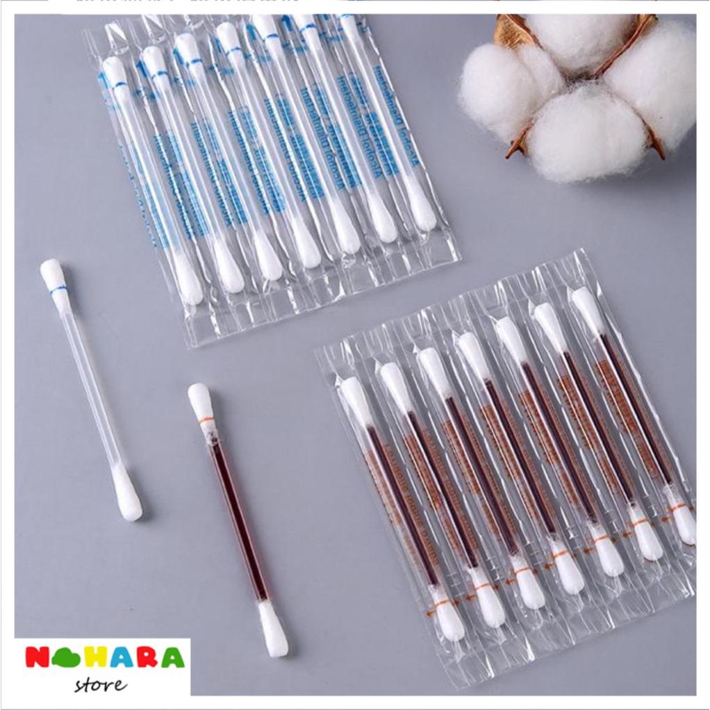 Jual 1PCS KAPAS MEDIS PORTABLE COTTON BUD FIRST AIDS / CAIRAN ...