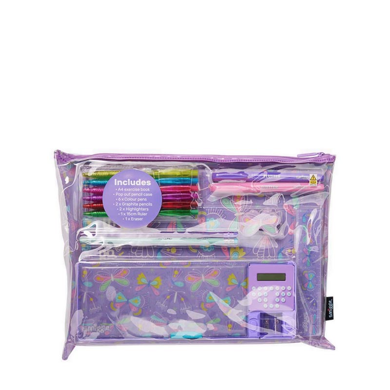 Jual Smiggle Celebrate Pop Out Stationery Gift Pack Purple ...