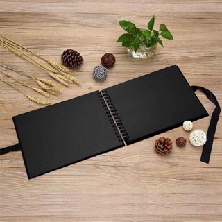 Jual 30lembar Scrapbook Album Foto Diy Buku Foto A5 A4 Scrapbook Hitam ...