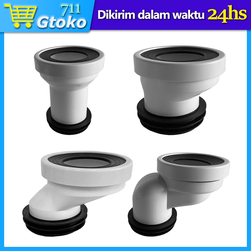 Jual Seal Gasket Kloset Duduk / Pipa Pembuangan Closet / Konektor ...