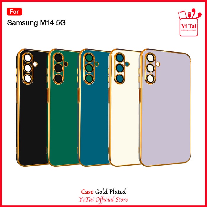 Jual YI TAI - YC39 Case Gold Plated Samsung M14 5G Yitai Indonesia ...