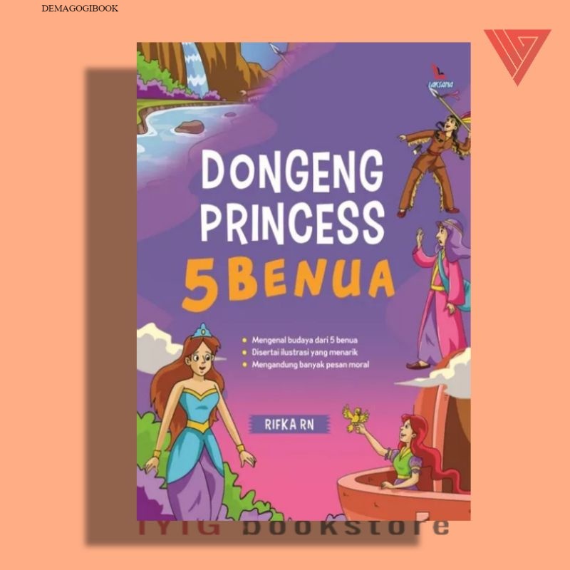 Jual BUKU DONGENG PRINCESS 5 BENUA/DONGENG ANAK/DONGENG PUTRI RAJA/BUKU ...